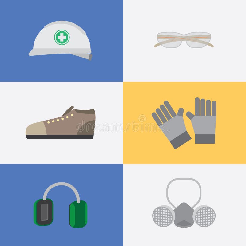 Ppe stock vector. Illustration of labor, regulation, health - 59197563