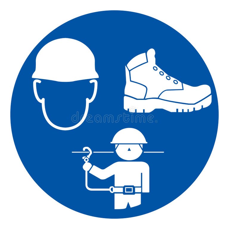 Ppe Required Symbol Stock Illustrations 5 820 Ppe Required Symbol