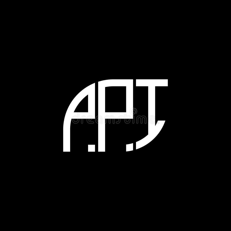 PPI Letter Logo Design on Black Background.PPI Creative Initials Letter ...
