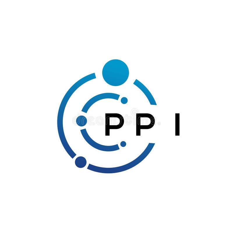 PPI Letter Technology Logo Design on White Background. PPI Creative ...