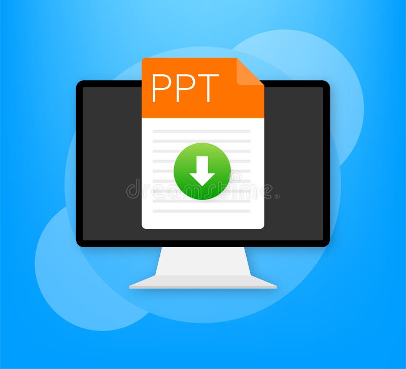 PPT File Icon. Spreadsheet Document Type. Modern Flat Design Graphic ... PPT File Icon. Spreadsheet Document Type. Modern Flat Design Graphic ...