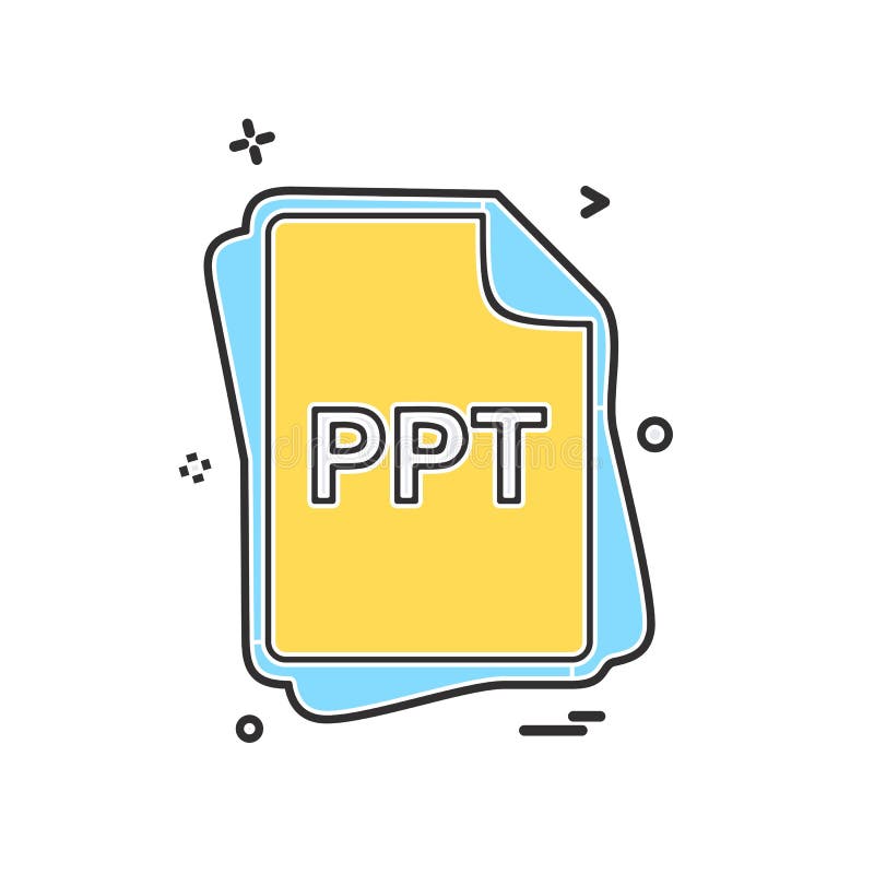 PPT File Type Icon Design Vector Stock Vector - Illustration of file ... PPT File Type Icon Design Vector Stock Vector - Illustration of file ...