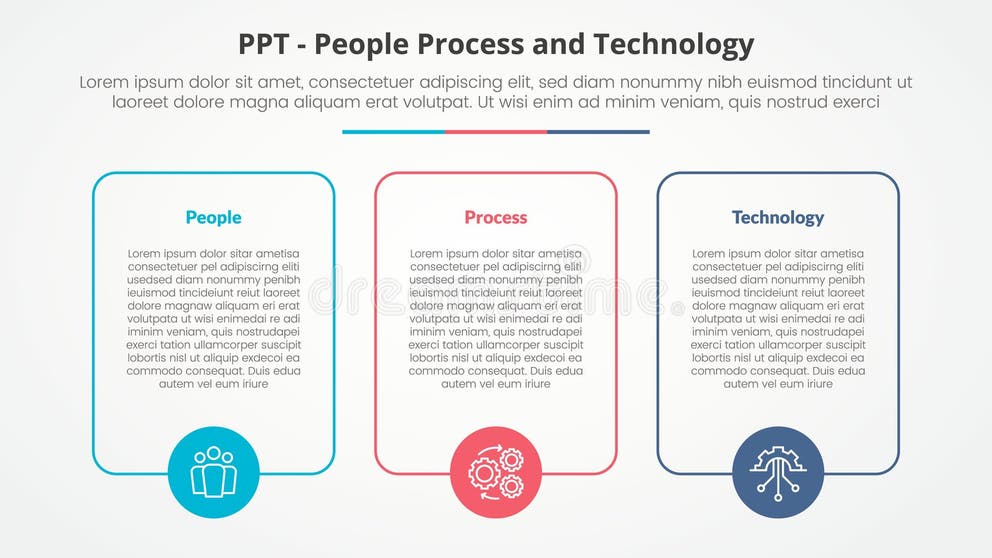 PPT Framework Infographic Concept for Slide Presentation with Big Box ...