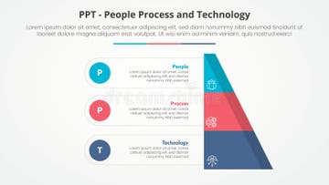 PPT Framework Infographic Concept for Slide Presentation with Half ...