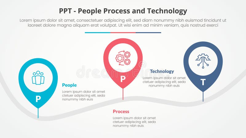 PPT Framework Infographic Concept for Slide Presentation with Pin ...