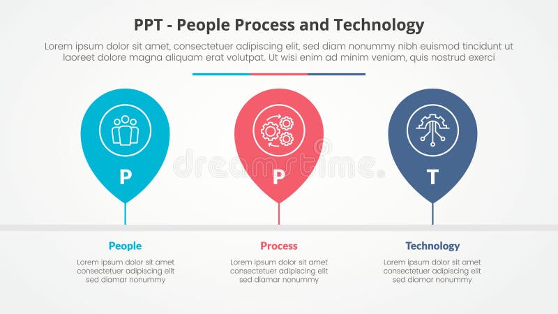 PPT Framework Infographic Concept for Slide Presentation with Pin ...