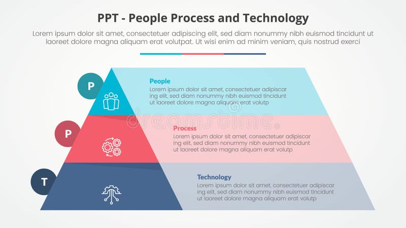 PPT Framework Infographic Concept for Slide Presentation with Pyramid ...