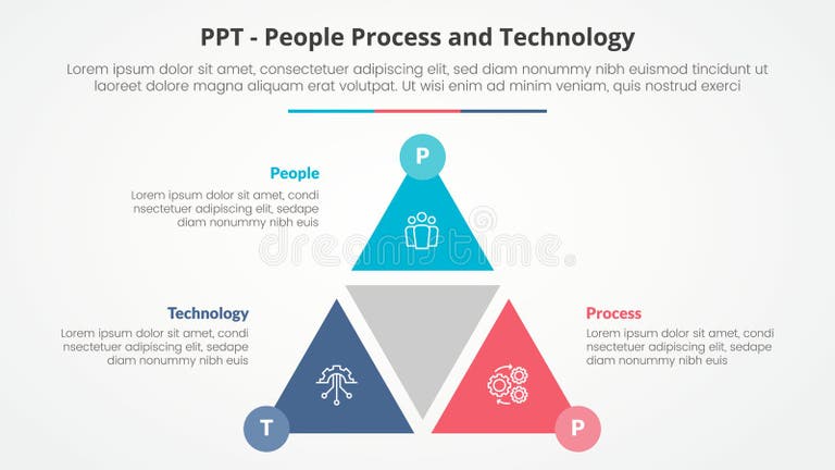 PPT Framework Infographic Concept for Slide Presentation with Triangle ...