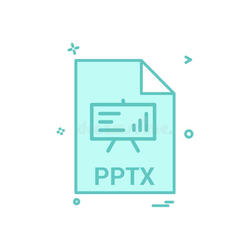 Pptx File Format Icon Vector Design Stock Vector - Illustration of ... Pptx File Format Icon Vector Design Stock Vector - Illustration of ...