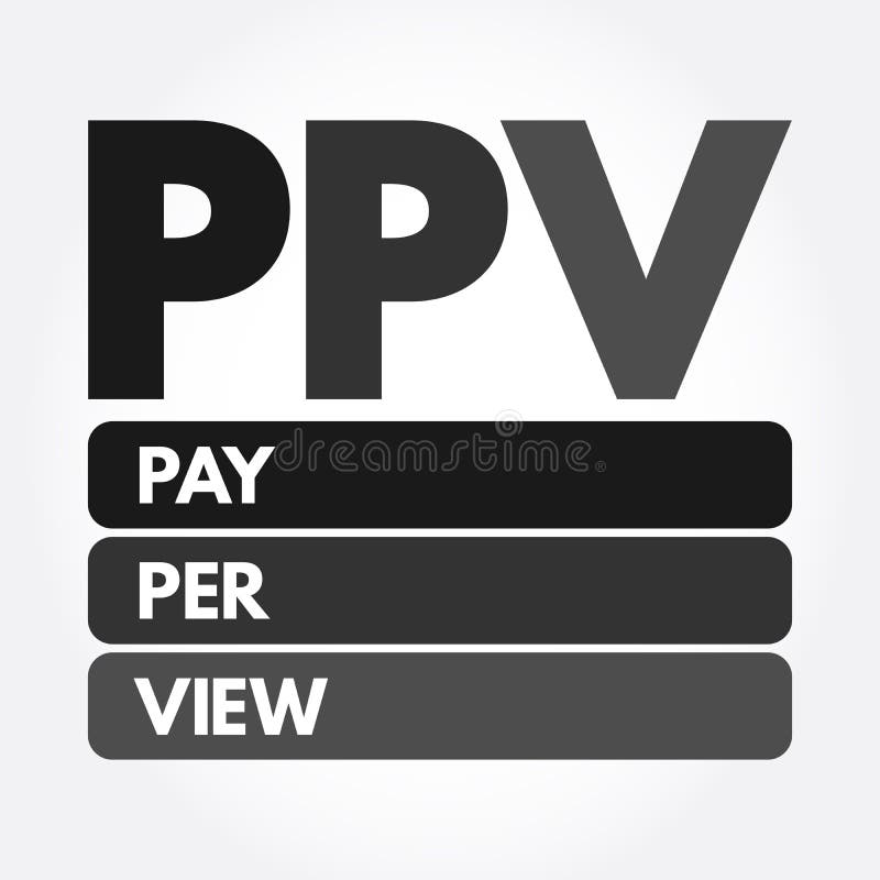 Ppv Pay Stock Illustrations – 100 Ppv Pay Stock Illustrations, Vectors ...
