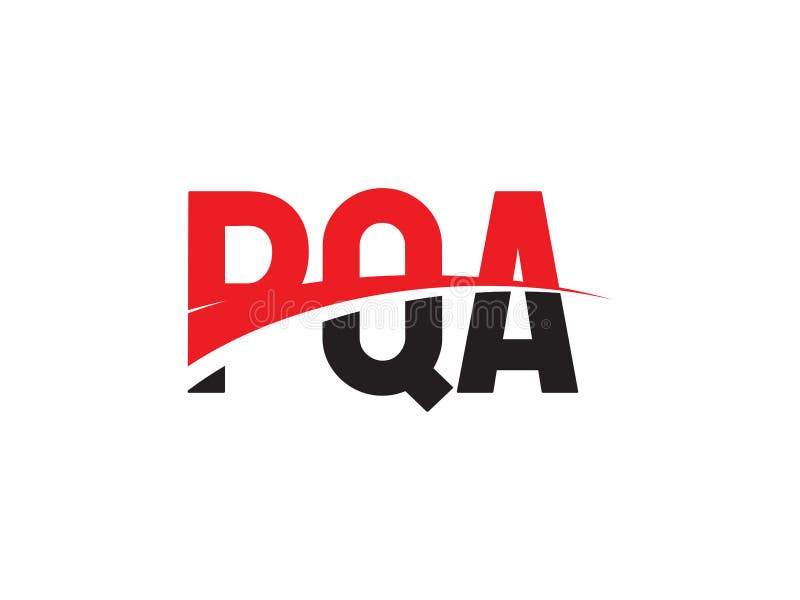 PQA Letter Initial Logo Design Vector Illustration Stock Vector ...