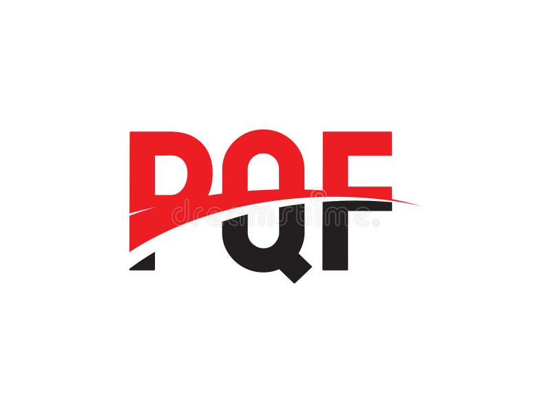 PQF Letter Initial Logo Design Vector Illustration Stock Vector ...