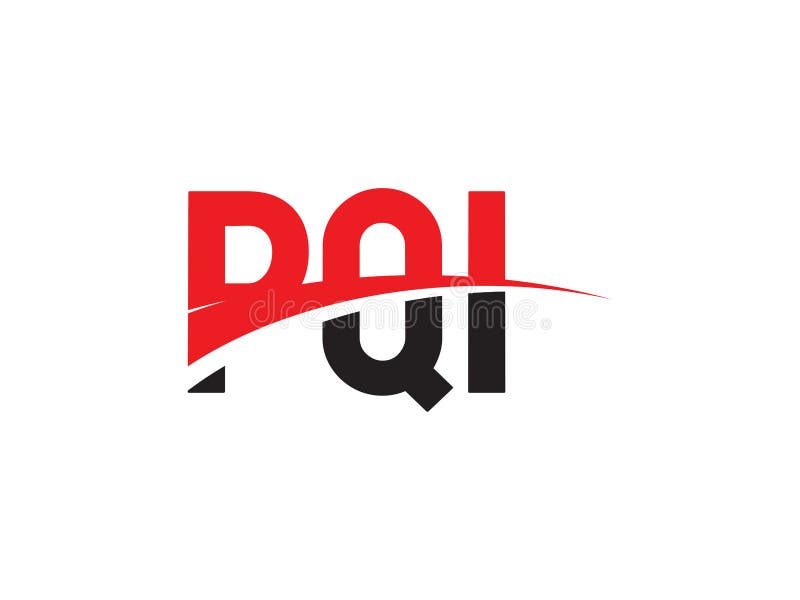 PQI Letter Initial Logo Design Vector Illustration Stock Vector ...