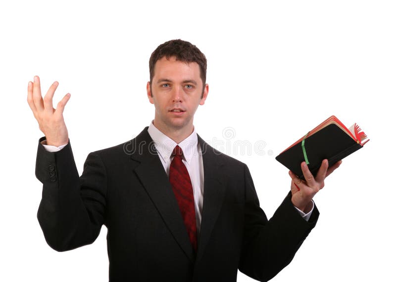 Prédicateur parlant image stock. Image du coupure, sermon - 24131823