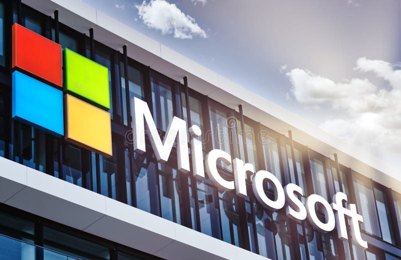 Prédio Da Sede Da Microsoft Foto Editorial - Imagem de grande ...