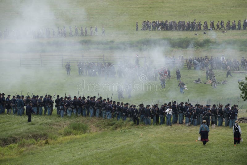 Bataille De Gettysburg : Brian Farm Photo éditorial - Image du états ...