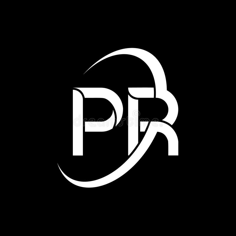 Vector logo PR stock vector. Illustration of advertisement - 84539034