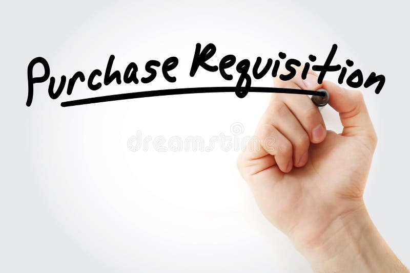 PR - Purchase Requisition Acronym Stock Photo - Image of system ...