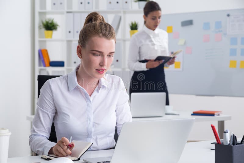 PR workers in office stock photo. Image of connection - 76713568