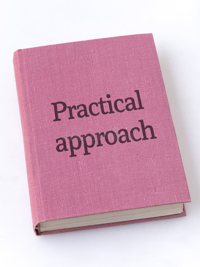 Practical approach book stock image. Image of business - 140122927