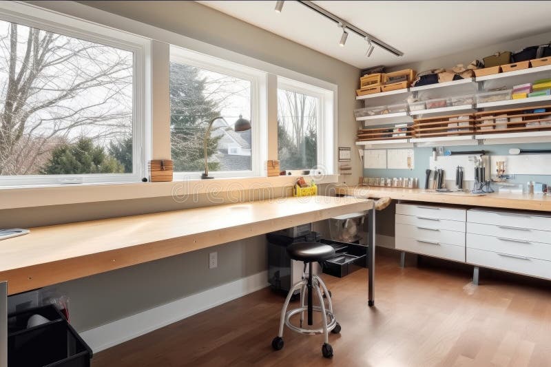 Practical and Functional Workspace, with Plenty of Storage Space and ...
