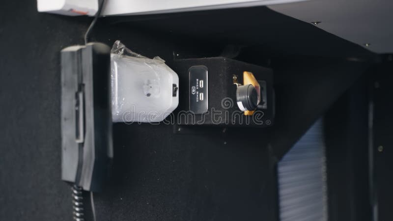 Practical Setup of Telephone and Lamp for Bus Driver Rest Area Lighting ...