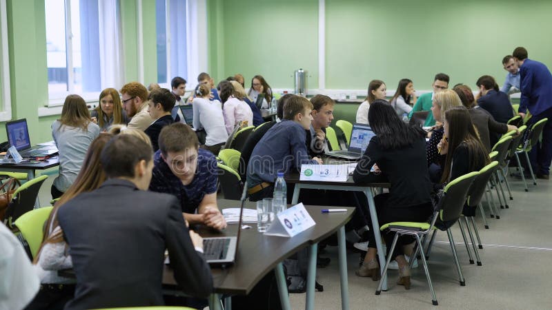 Practical Training of Students on Laptops on the Lesson of Economy ...