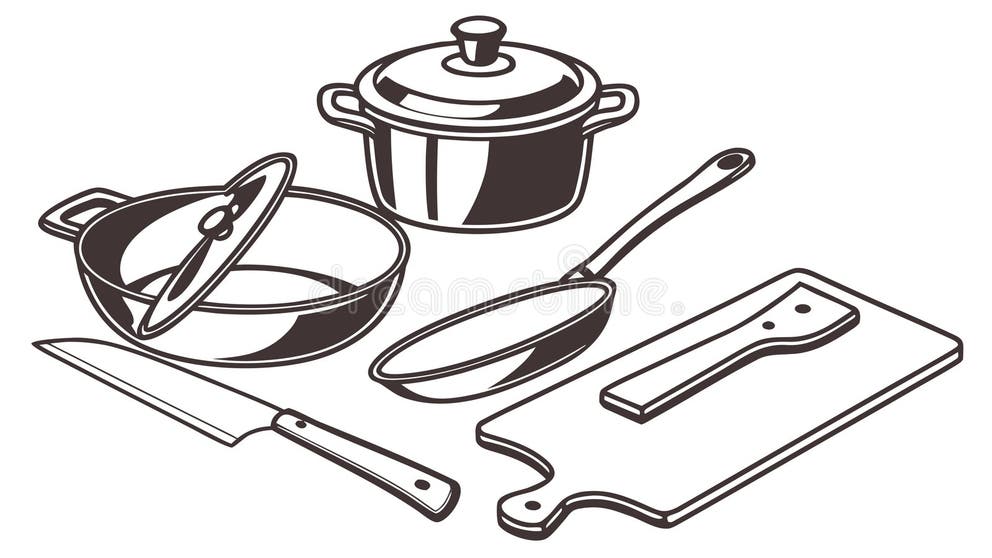 Essential Cutting Board Stock Illustrations – 2,114 Essential Cutting ...