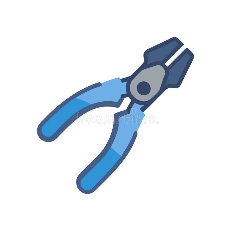 Practical Wire Cutter Icon for Everyday Tasks Stock Illustration ...