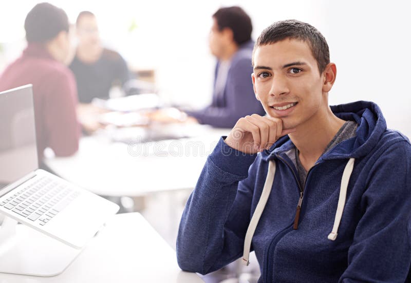 We Practice Excellence in Everything we Do. Portrait of a Confident ...