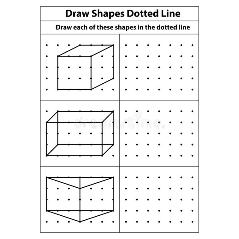 Practice Exercise: Draw an Isometric Cube on Each of these Shapes Using ...