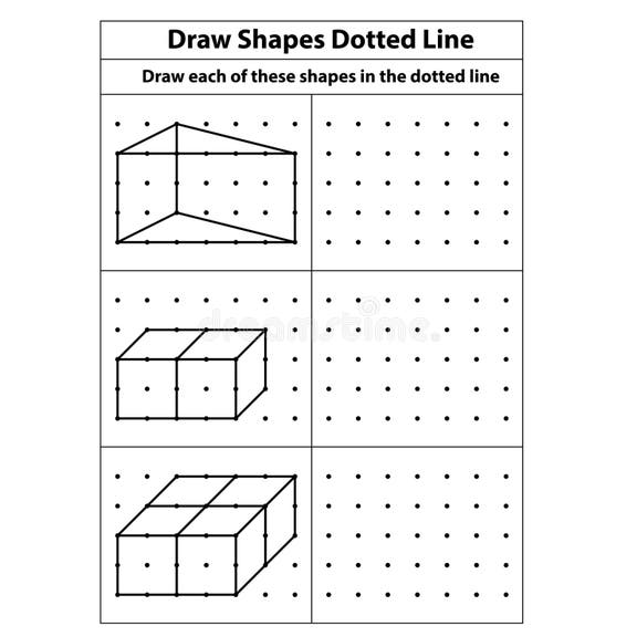 Practice Exercise: Draw an Isometric Cube on Each of these Shapes Using ...