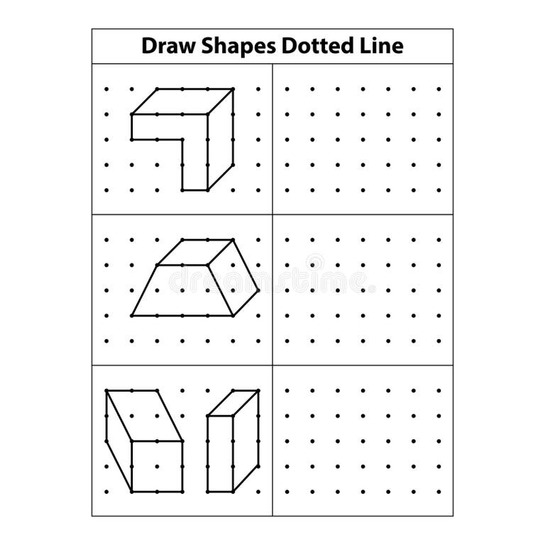 Practice Exercise: Draw an Isometric Cube on Each of these Shapes Using ...