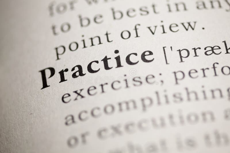 Practice stock photo. Image of information, macro, text - 79509854