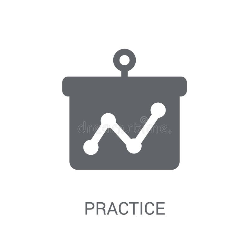 Practice Icon. Trendy Practice Logo Concept on White Background Stock ...