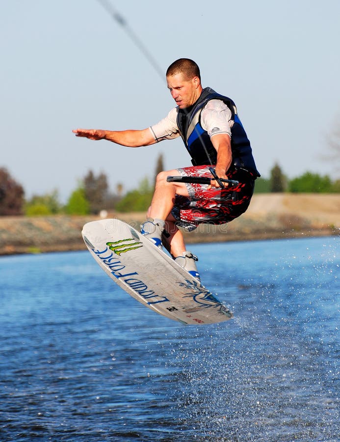 Intense Wakeboarding stock image. Image of active, sports - 10588395