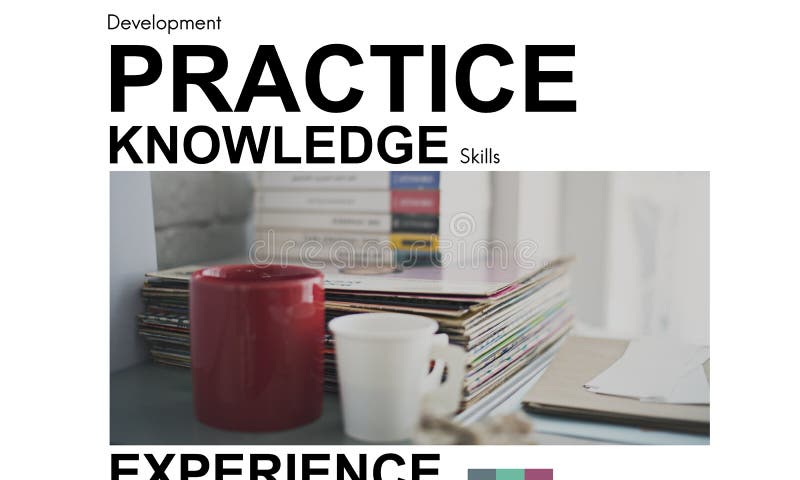 Study Practice Test Principles Learning Stock Illustration ...