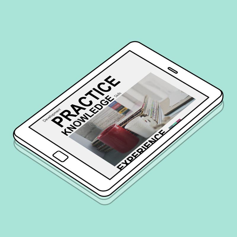 Practice Learning Knowledge Study Concept Stock Illustration ...