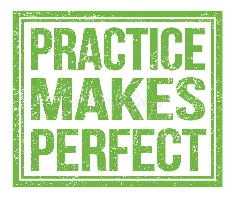 Practice Makes Perfect Stock Illustrations – 142 Practice Makes Perfect ...