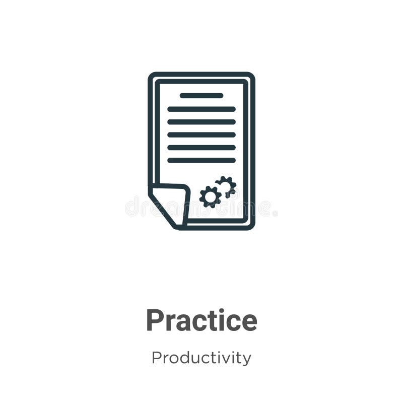 Practice Icon Stock Illustrations – 45,351 Practice Icon Stock ...