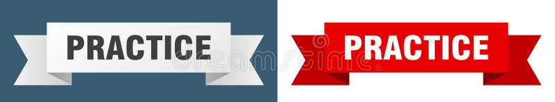 Practice Red 3d Paper Speech Bubble Stock Vector - Illustration of ...