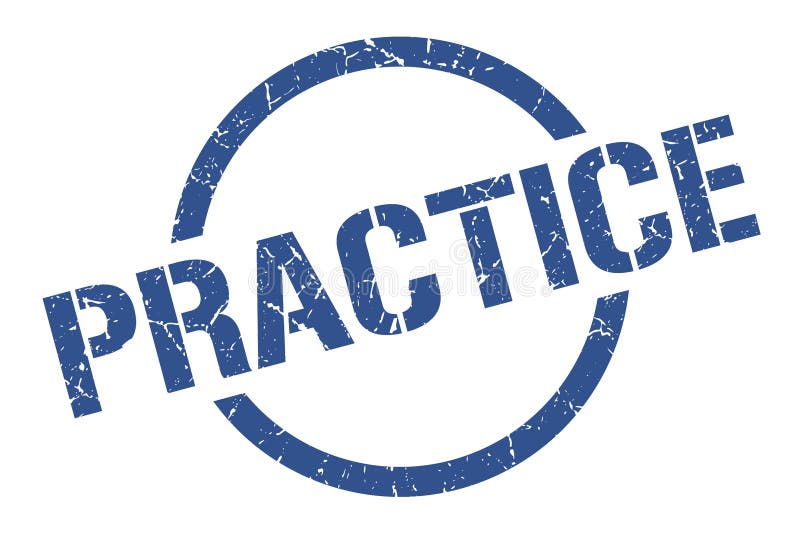 Practice stamp stock vector. Illustration of insignia - 136953977