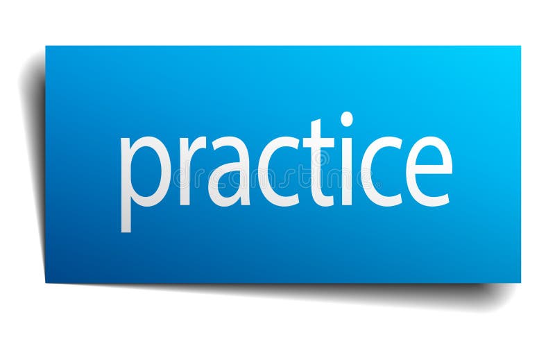 Practice Red 3d Paper Speech Bubble Stock Vector - Illustration of ...