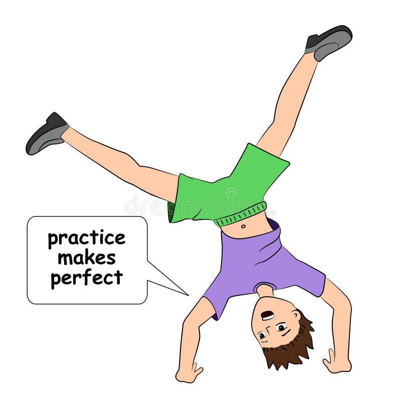 Practice stock illustration. Illustration of succeed - 37407119