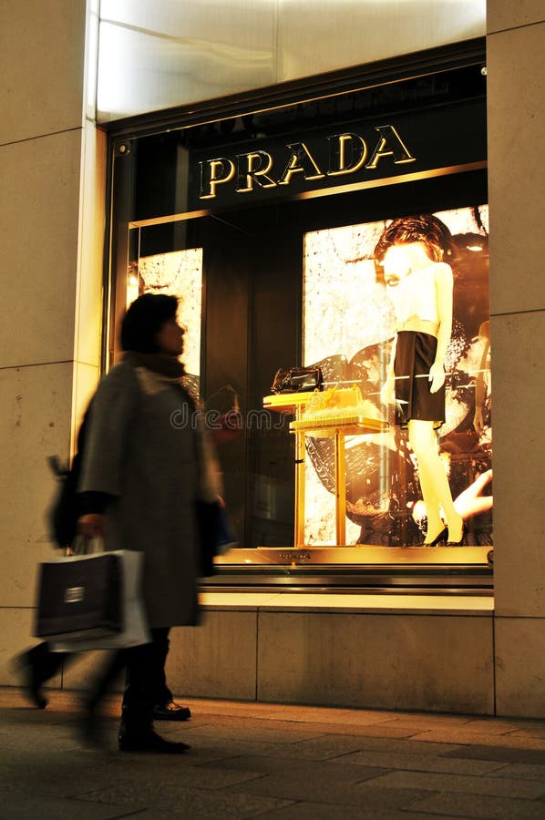 Prada editorial photography. Image of windows, brands - 23715347