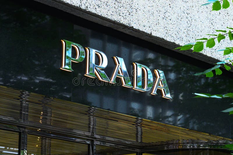 Prada Boutique Store Sign in Toronto Editorial Photo - Image of canada ...