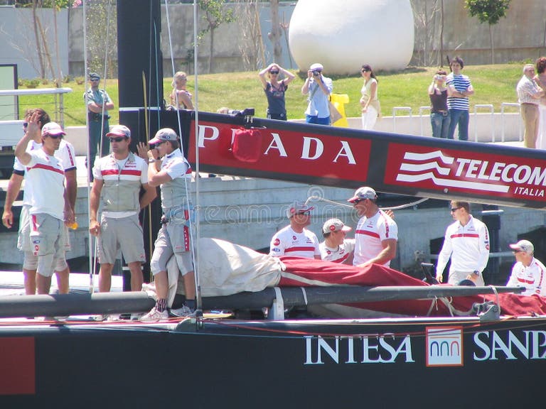 Prada, Louis Vuitton and America S Cup Editorial Stock Photo - Image of ...