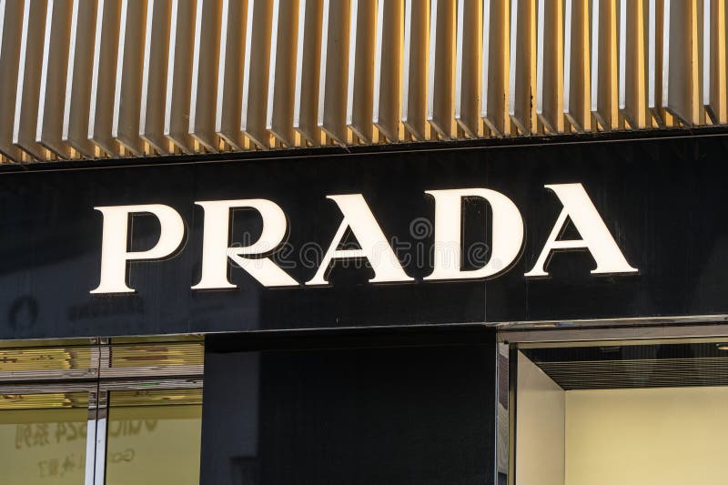 The Prada Store in Jiefangbei, Chongqing, China Editorial Stock Image ...
