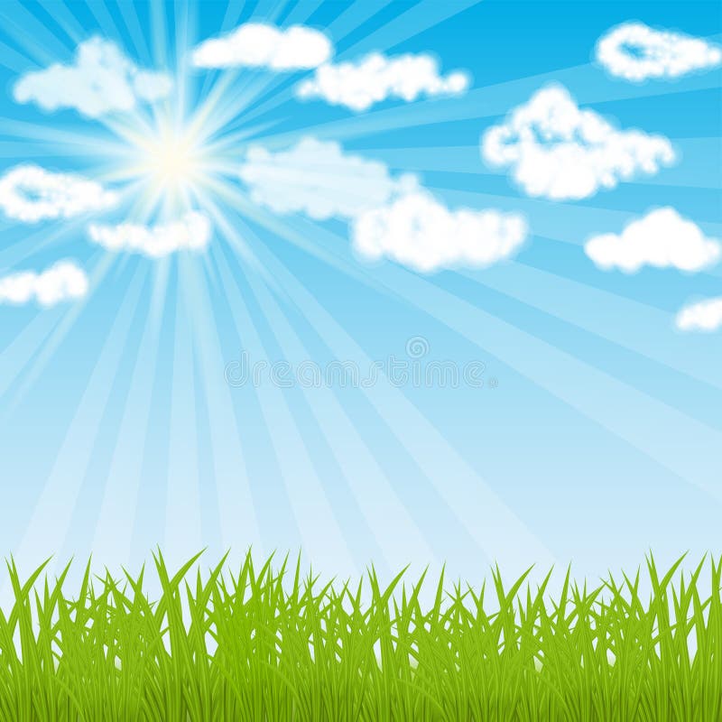 Prado ilustración del vector. Ilustración de pascua, fresco - 41127598