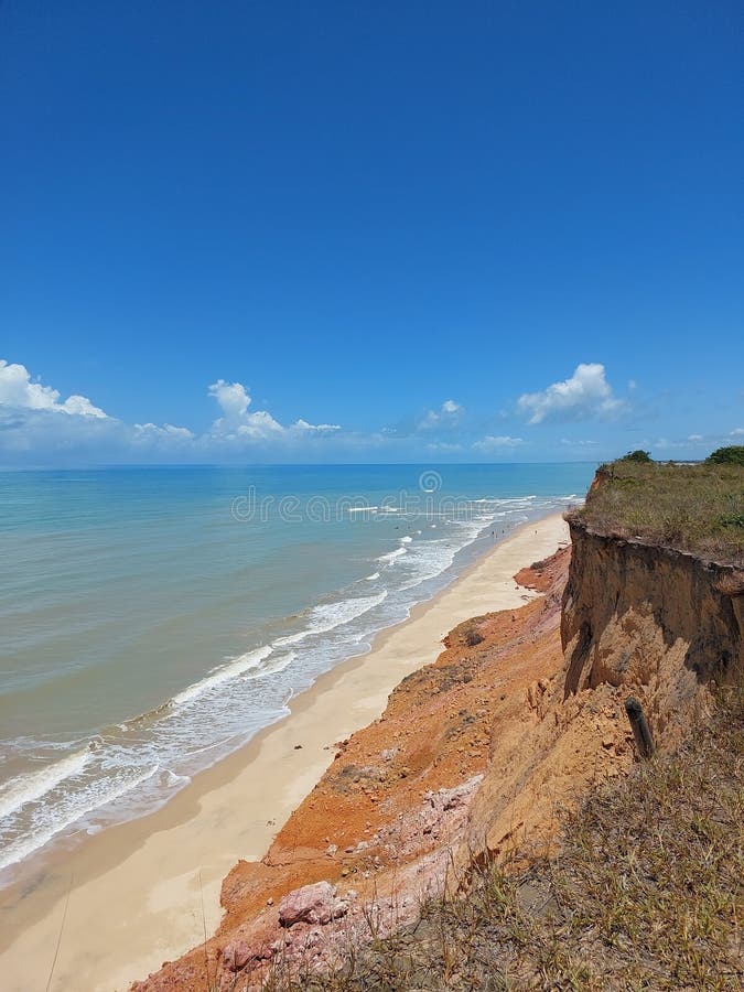 Prado Beach Bahia Brazil stock image. Image of bahia - 270314985